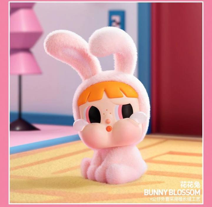 popmart crybaby the powerpuff girls bunny blossom | Lazada.co.th