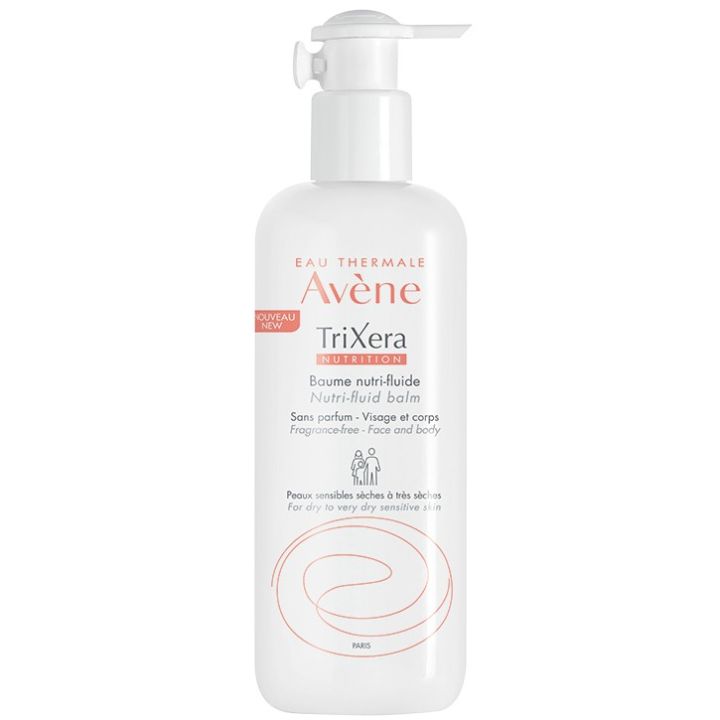 AVENE TriXera NUTRITION Nutri fluid balm Emollient 200ML 400ML for Dry ...