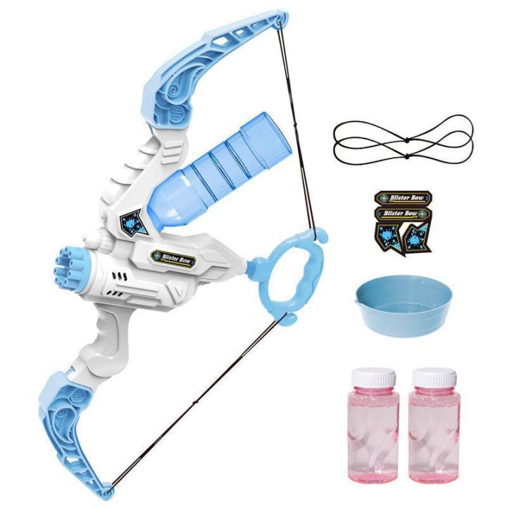 2in1 Electric Bazooka 10 Hole Bubble Machine Gatling Automatic Bubble ...