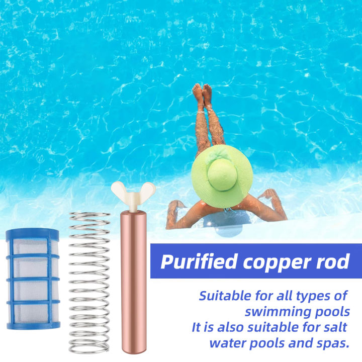 Copper Pool Ion Generator Solar Pool Sanitizer Efficient Solar Pool ...
