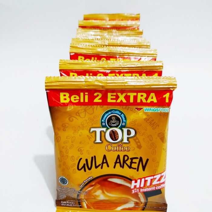 (15 PCS) KOPI TOP GULA AREN 1 RENCENG ISI 15 SACHET | Lazada Indonesia