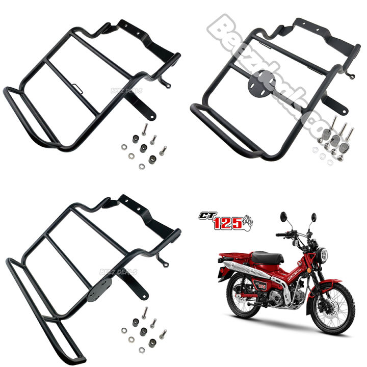 Motion J แร็คถังน้ำมัน แร็คข้าง แร็คข้างแบบสลับถังและกระเป๋า แร็คข้างใส่กระเป๋าพร้อมกับถังน้ำมัน ...