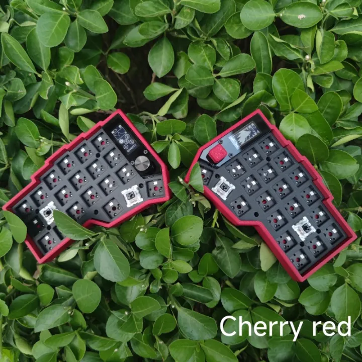 CORNE wireless split keyboard nickeview screen ZMK solution Bluetooth ...