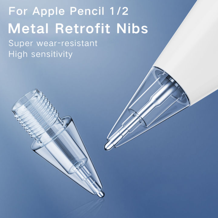 Metal Replacement Tip For Apple Pencil 1st / 2nd Generation High ...