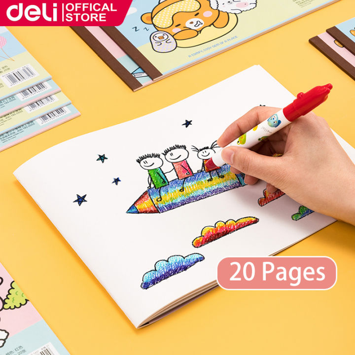 Deli B5 Picture drawing book 20Pages 1pc 7718 | Lazada PH