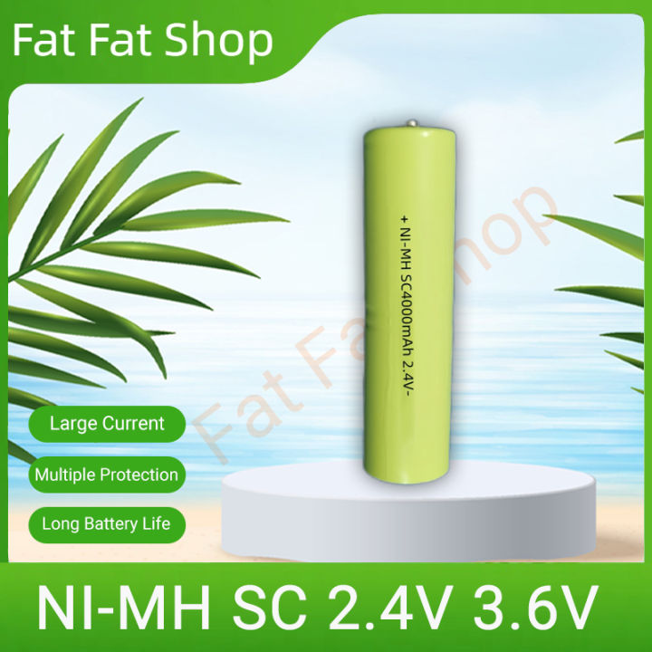 Strong light flashlight No. 3 nickel cadmium NI-CD nickel metal hydride NI-MH SC 2.4V 3.6V ...