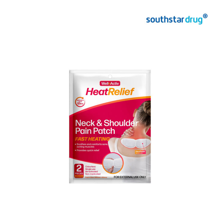 WellnActiv Heat Relief Neck and Shoulder Pain Patch | Lazada PH