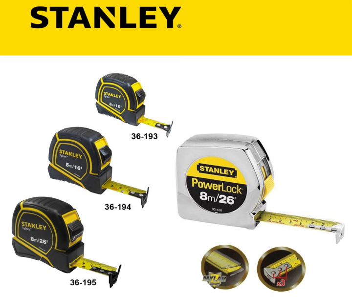 STANLEY MEASURING TAPE | Lazada