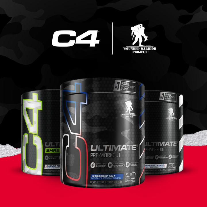 เครื่องดื่มก่อนออกกำลังกาย Cellucor, C4 Ultimate Pre-Workout ...