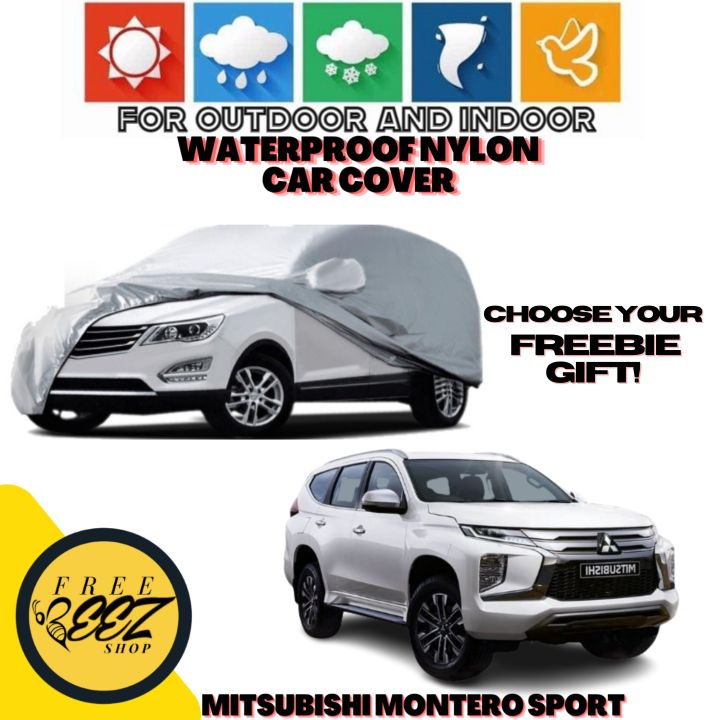 Mitsubishi Montero Sport 2018 Below Waterproof Car Cover with 2pcs ...