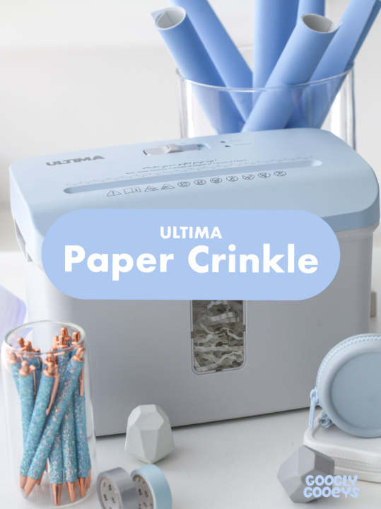 ULTIMA Paper Shredder Crinkle Machine | Lazada PH