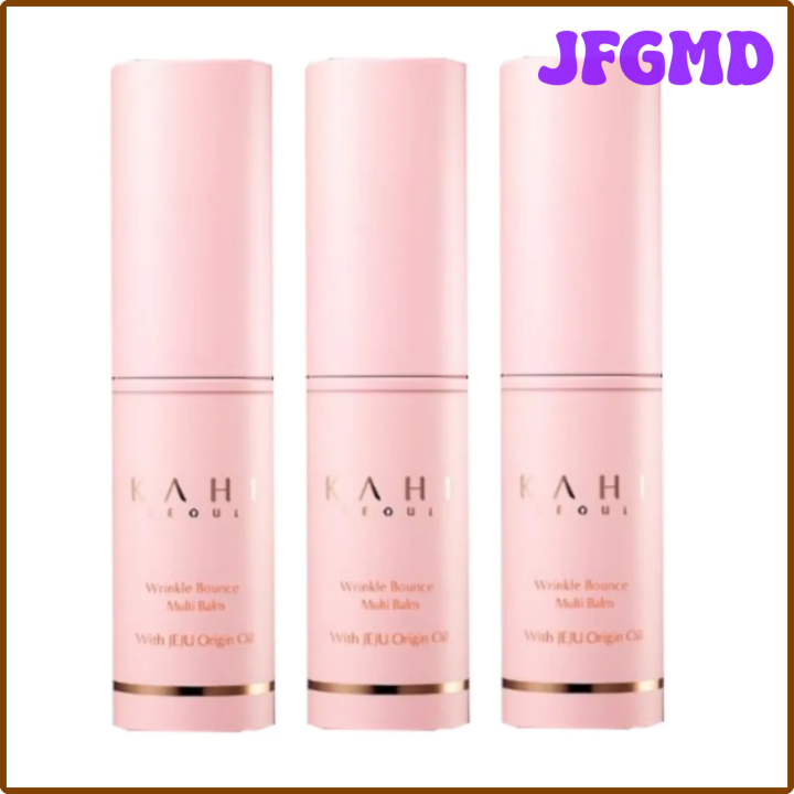 JFGMD 9g Korean KAHI Wrinkle Bounce Multi Balm Collagen Pink Stick Fade ...
