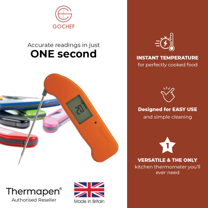 Thermapen ONE Digital Thermometer (latest model of 2021) | Lazada