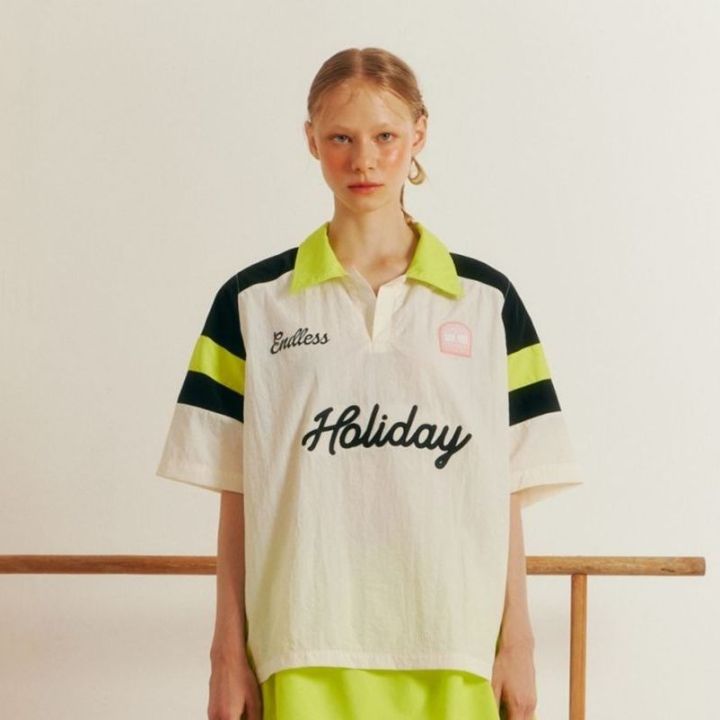 [จัดส่ง 16 กค] Endless Holiday Holiday Jersey Top | Lazada.co.th