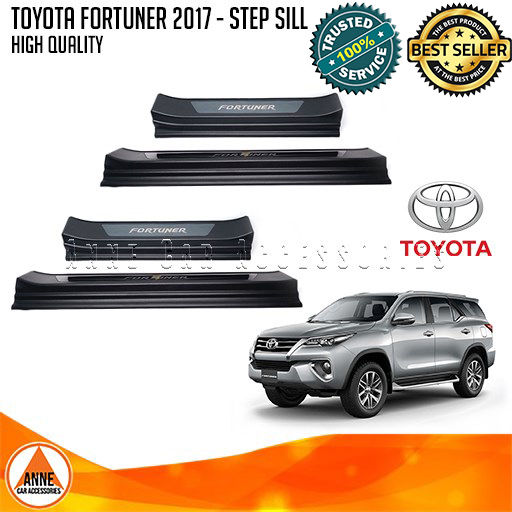 Side Stepsill for Toyota Fortuner 2016 2017 2018 2019 2020 2021 2022 ...