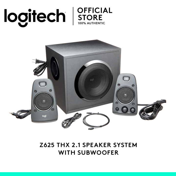 Logitech Z625 Thx 2 1 Speaker System With Subwoofer Thx Certified