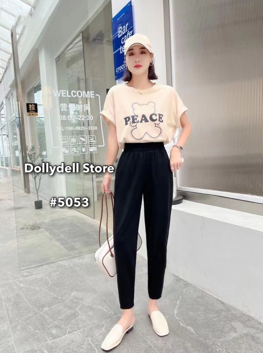 กางเกงใส่เที่ยวดอลลี่ รุ่น#5053 เนื้อผ้ารุ่นใหม่ใส่สบายสไตล์ดอลลี่ กางเกงทรงวอร์มใส่เที่ยวทรงสวย ...