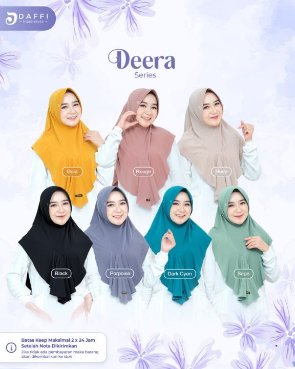 Daily Hijab Deera by Daffi Hijab | Lazada Indonesia
