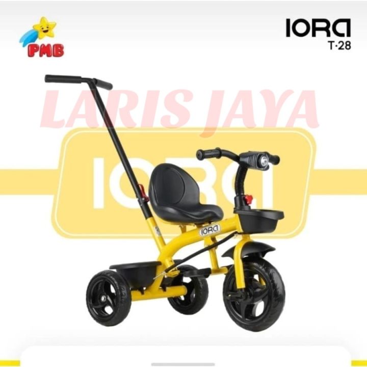SEPEDA RODA TIGA IORA T-28 SEPEDA ANAK PMB IORA T28 SEPEDA TIGA RODA ...