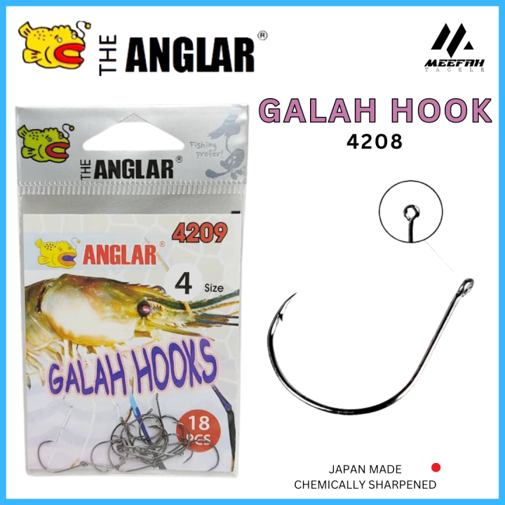 ANGLAR Galah Hook 4209 Prawn Fishing Hook Mata Kail Udang Galah | Lazada