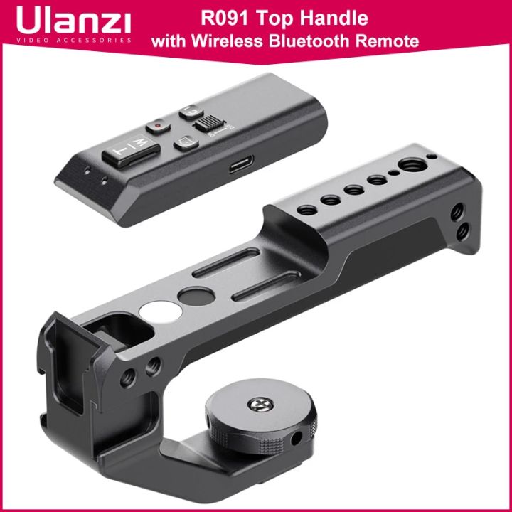Ulanzi R091 Top Handle with Wireless Bluetooth Remote Original for Sony ZV-E10 A7 A6400 Canon ...