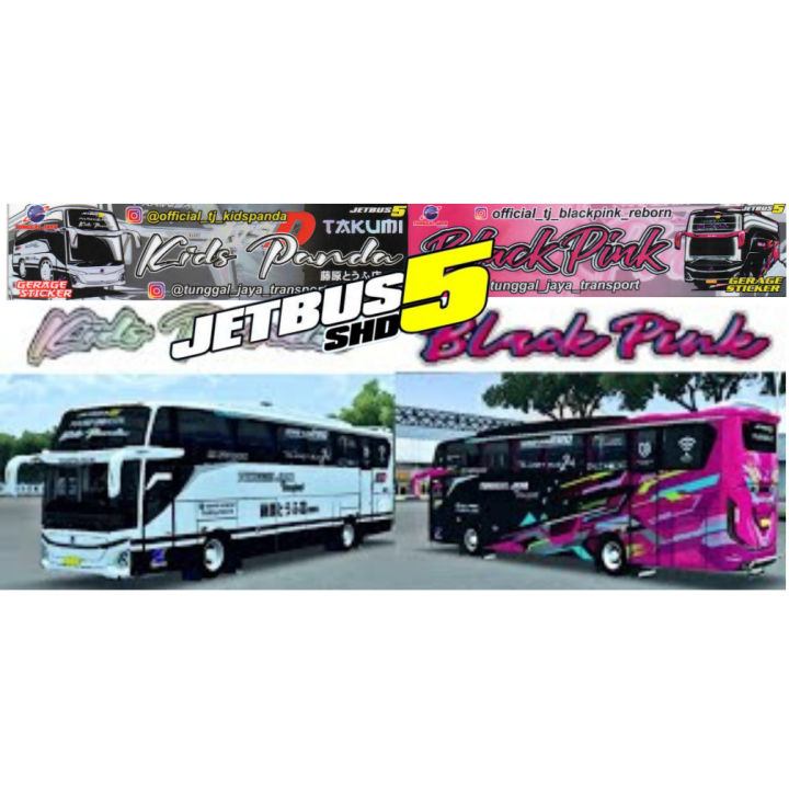 Stiker bus JB5 kidspanda | Lazada Indonesia