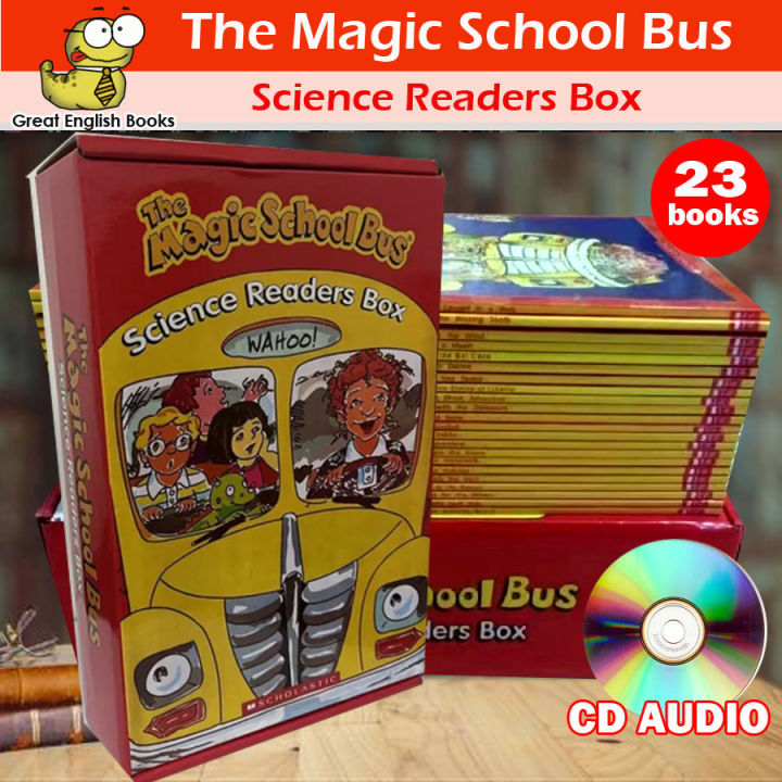 (In Stock) พร้อมส่ง The Magic School Bus Science Readers 23 Books มี CD ...