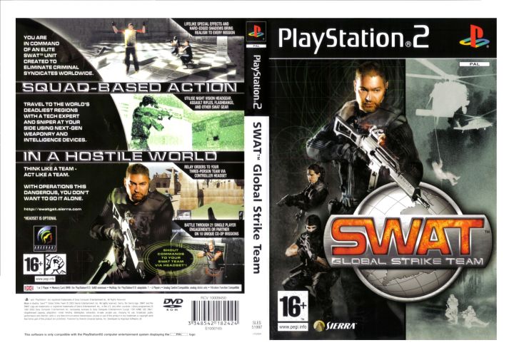 PS2 SWAT Global Strike Team (DVD Game) | Lazada