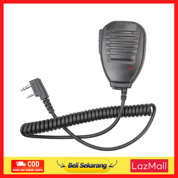 COD extramik HT Speaker Microphone PTT for Baofeng Walkie Talkie - RS ...