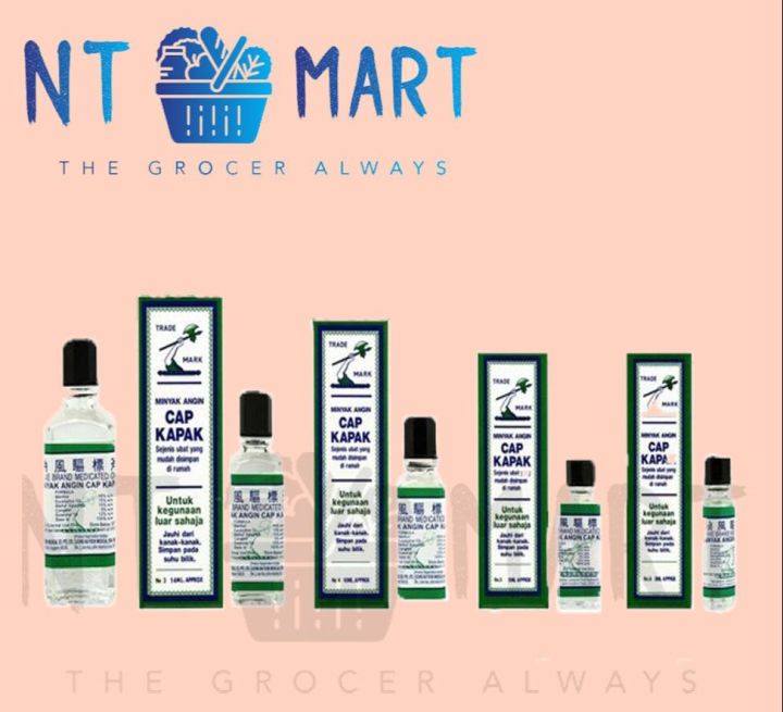 Axe Brand Medicated Oil / Minyak Angin Cap Kapak (All Size) | Lazada