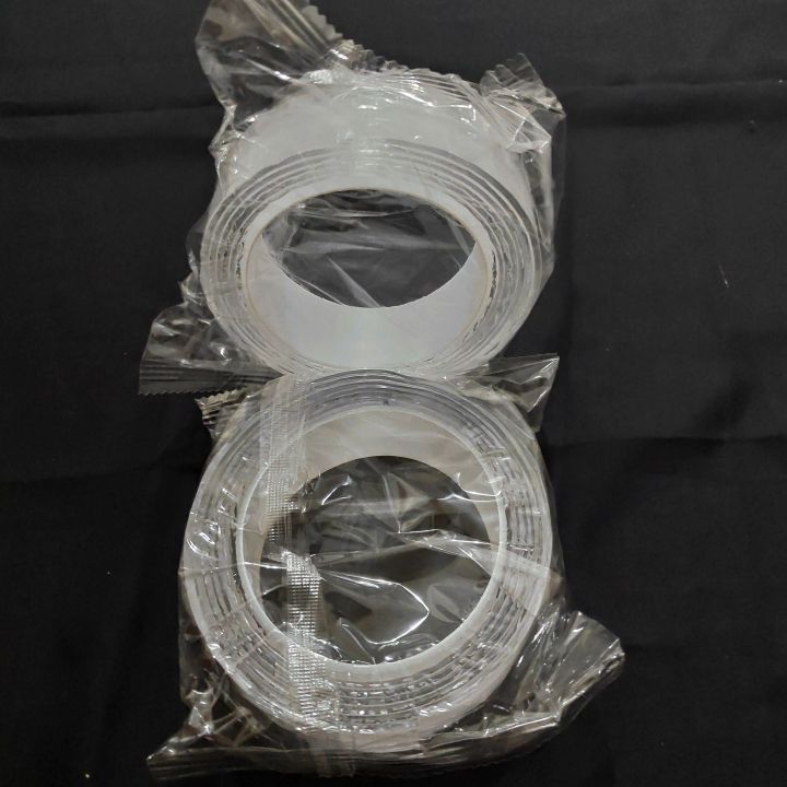 Nano Tape Super kuat 2cm x 2m / 3cm x 2m / 2cm x 3m, Double Tape bening ...
