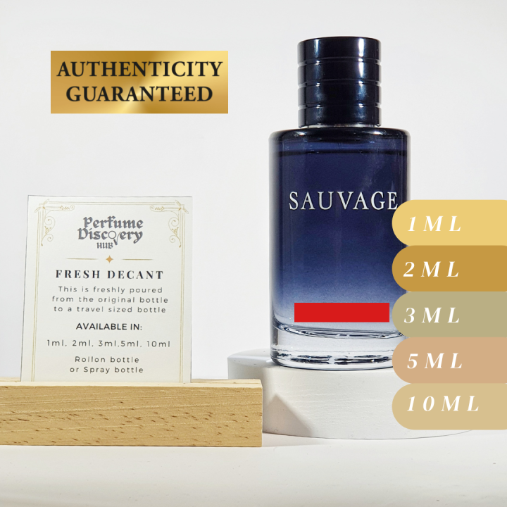 Sauvage Eau de toilette perfume decant sample | Lazada PH