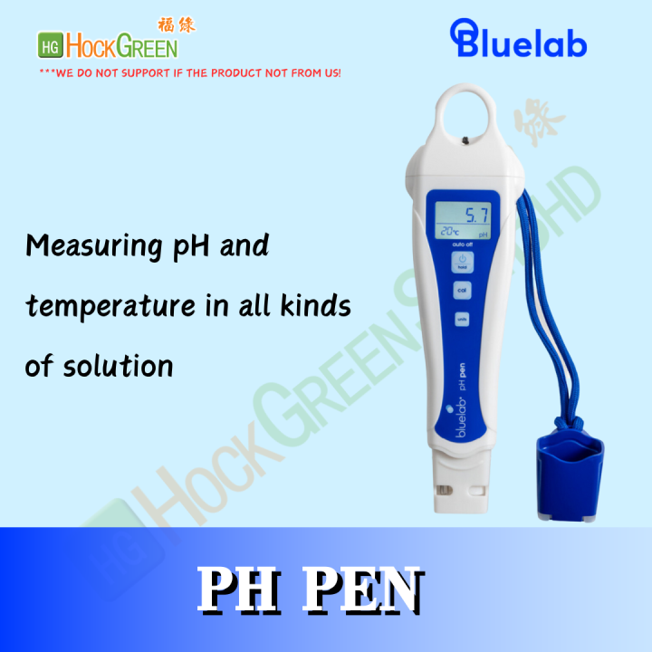 [ HG Expert ] BLUELAB - PH PEN (MEASURES PH AND TEMPERATURE IN SOLUTION) FOR COMMERCIAL USE ...