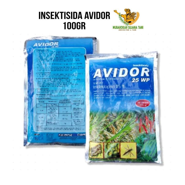 Insektisida Sistemik AVIDOR 25WP 100 GRAM | Lazada Indonesia