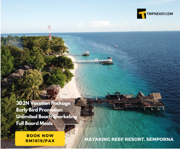 3D2N Mataking Island Luxurious 2023 Early Bird Vacation Package | Lazada