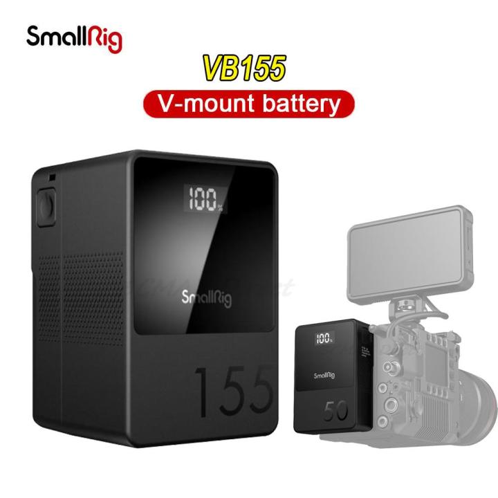 Original Smallrig VB155 VB99 VB50 Mini V Mount Battery OLED Display USB-C PD Fast Charging For ...