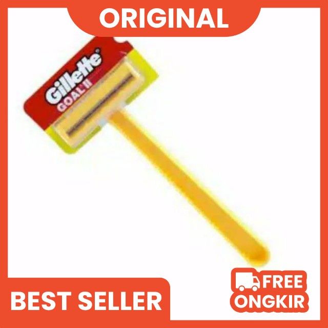 GILLETTE GOAL 2 HC GILLETTE KUNING HC 6 biji/pcs | Lazada Indonesia
