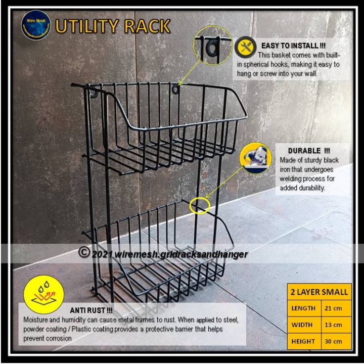 UTILITY RACK 2 LAYER SMALL - BIG WIRE !!! - KUR - MULTI-PURPOSE RACK ...