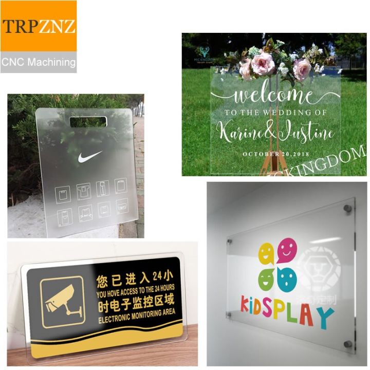 Custom Acrylic Decorative Board, Acrylic Billboard Signage UV Printing ...