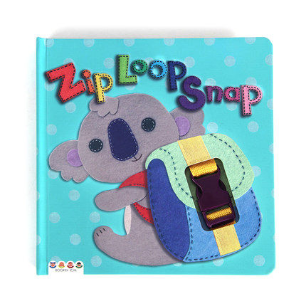 zip Loop Snap การศึกษาปฐมวัยของเล่นหนังสือ | Lazada.co.th