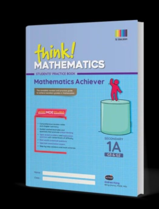 Mathematics Achiever Secondary 1 (G3 & G2) Book 1A _ISBN _9789813395077 ...