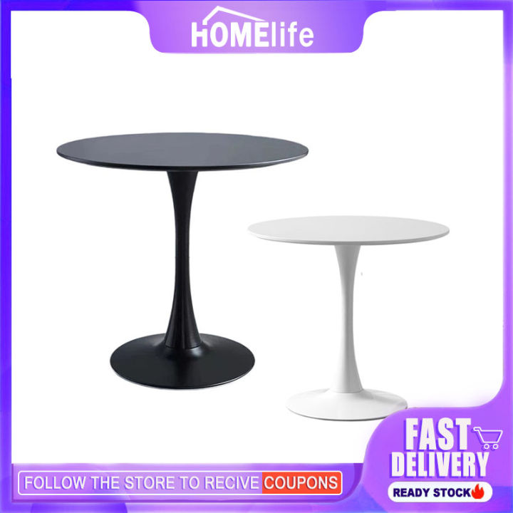 Homelife Nordic Coffee Round Tables Desk Leisure Side Table Furniture ...