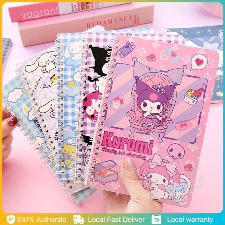 Kuromi Notebook Handbook Book A5 Cartoon Notebook Student Diary Book ...