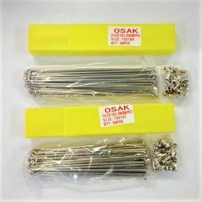 MOTORCYCLE SPOKES SET STAINLESS (10x161 and 10x184) | Lazada PH