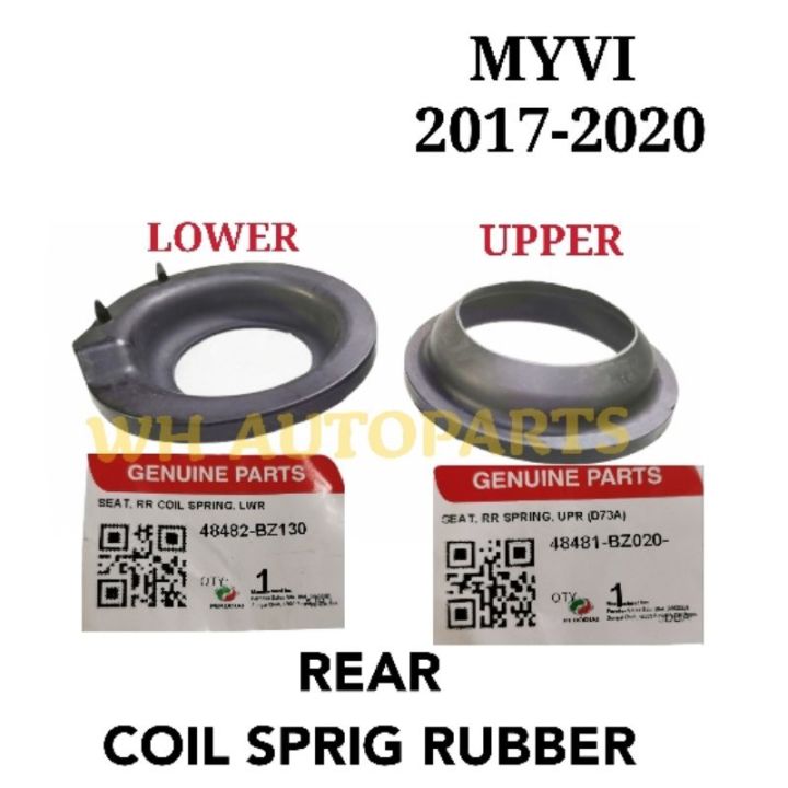 COIL SPRING RUBBER (ORIGINAL)(REAR) PERODUA MYVI 2017Y NEW MODEL | Lazada