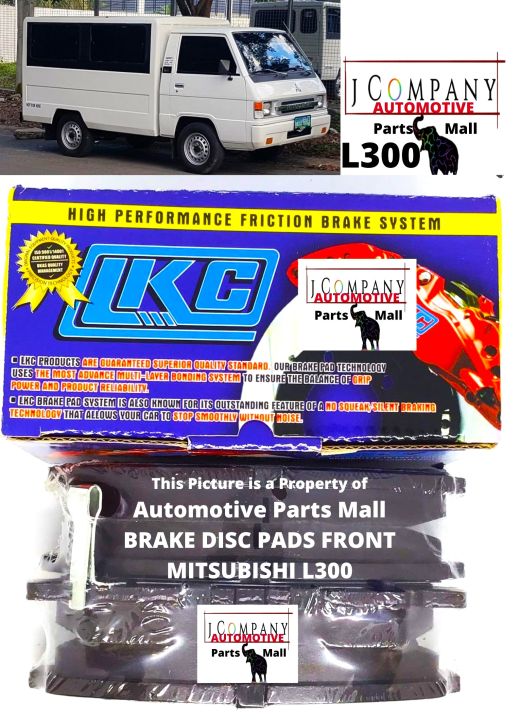 L300 BRAKE PADS FRONT 2010- 2023 MITSUBISHI FB DIESEL LKC | Lazada PH