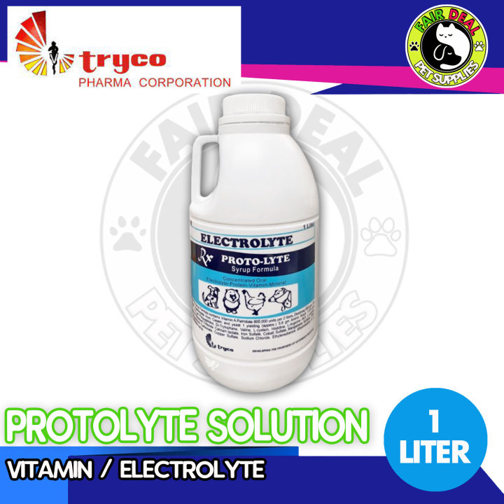PROTOLYTE Electrolyte Syrup Formula (1 Liter) | Lazada PH