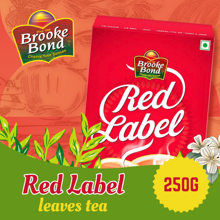 Brooke Bond Red label Tea Leaves 250g | Lazada PH