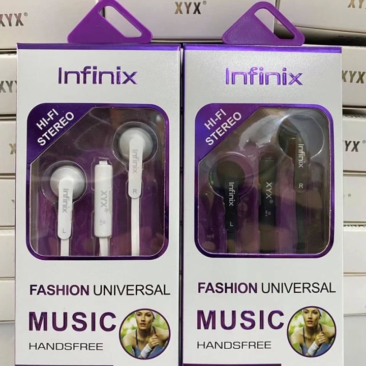 infinix brand Univesal Hadset Wired Magnetic Earphone 3.5mm Bass ...