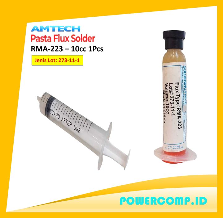RMA-223 Welding Flux Syringe Barrel Flux PCB IC Mobile Phone Repair SMD ...